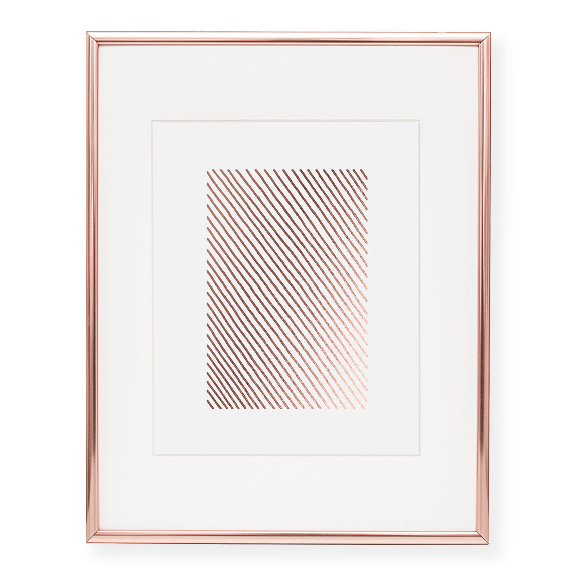 Diagonal Lines Abstract Foil Art Print Poster Abstract Line Wall Art ...